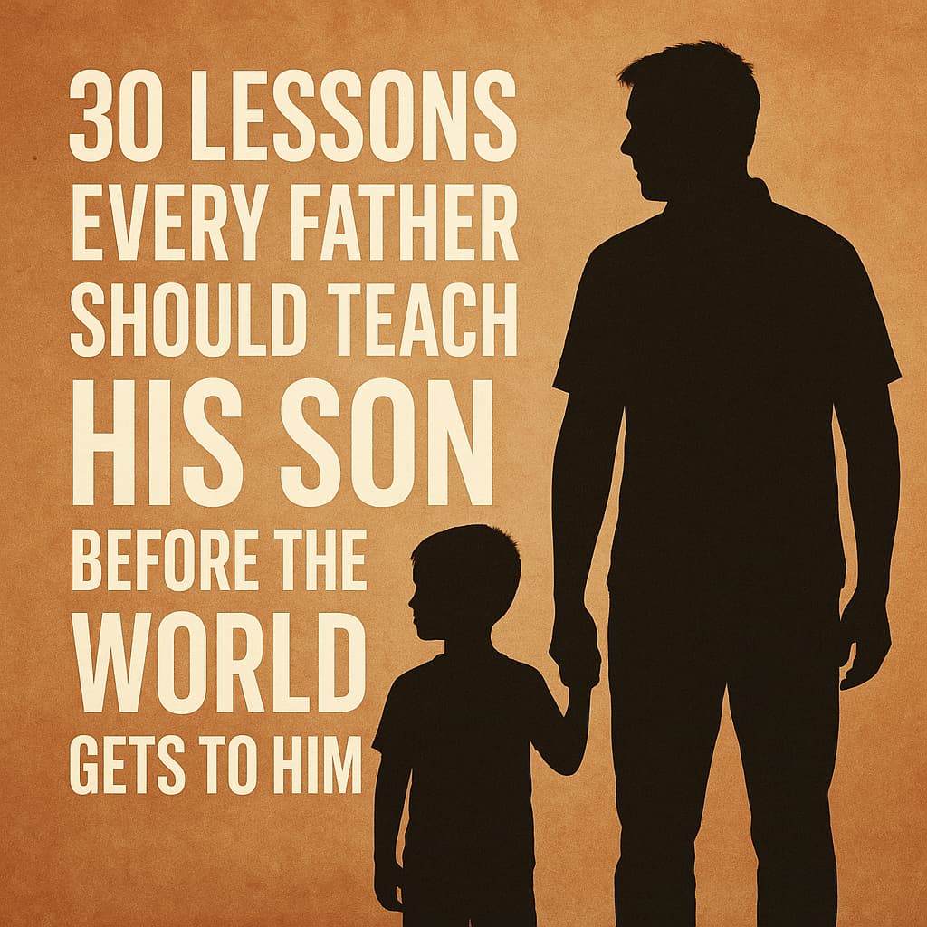 What I Learned: 30 Lessons Every Father Should Teach His Son